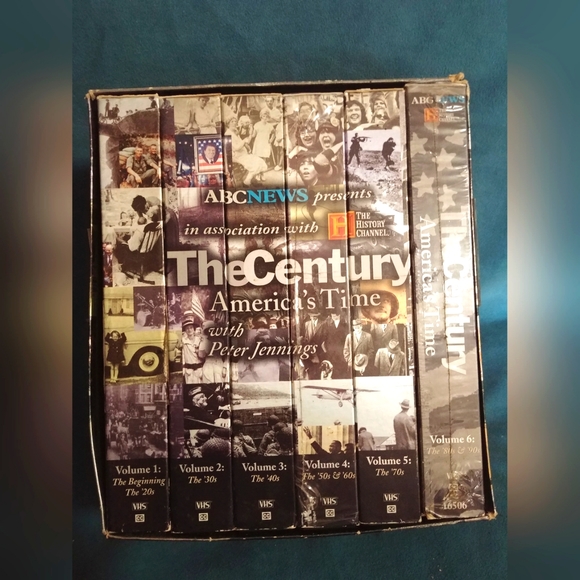 Media | The Century Americas Time Vhs | Poshmark